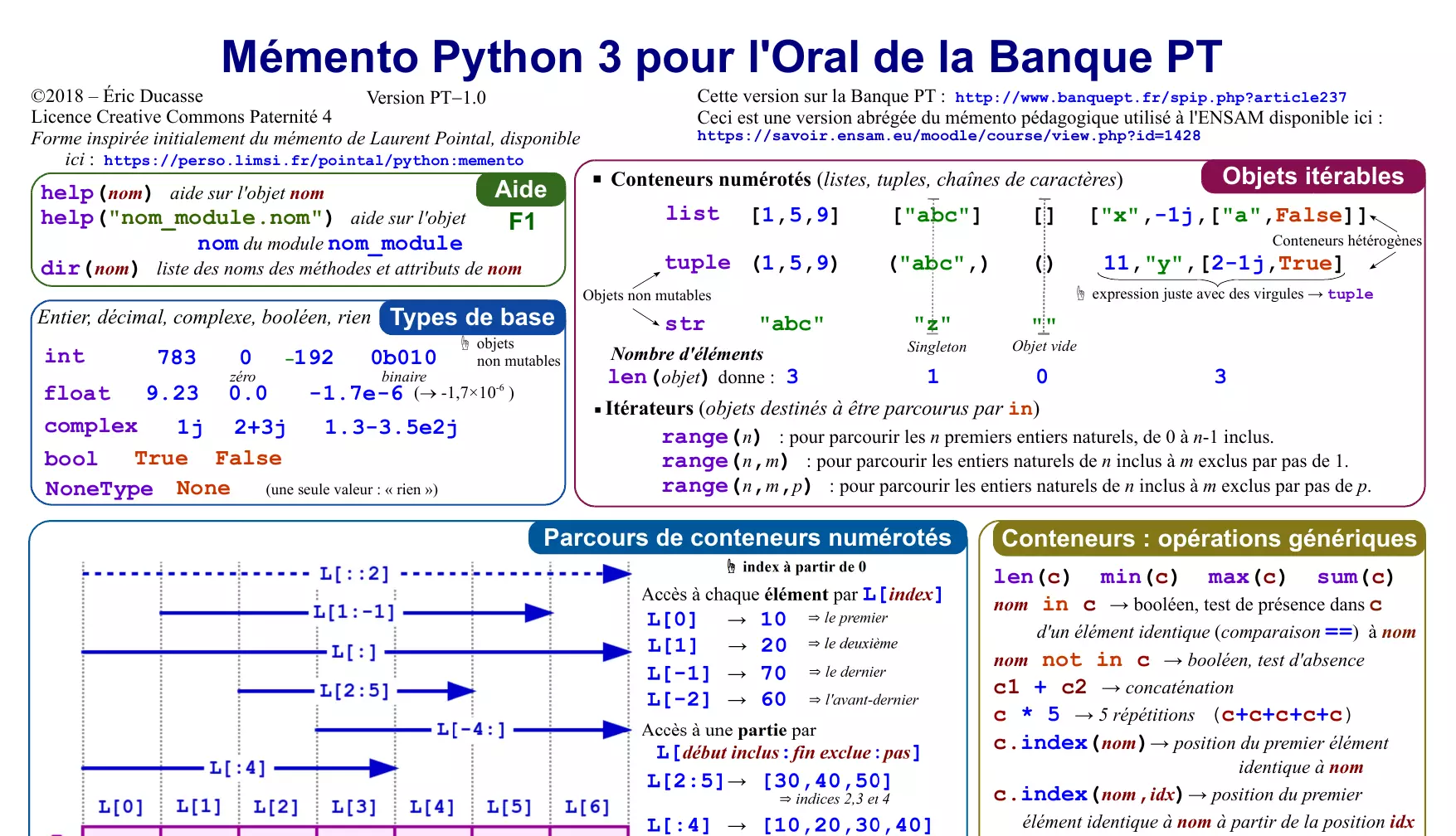 Sciences de l'Ingénieur CPGE - Bases python